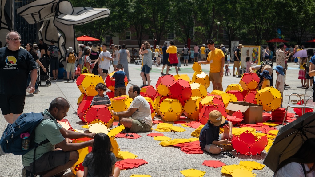 MoMath, More Math Problems at Fosun Plaza for NYC Math Festival on July ...