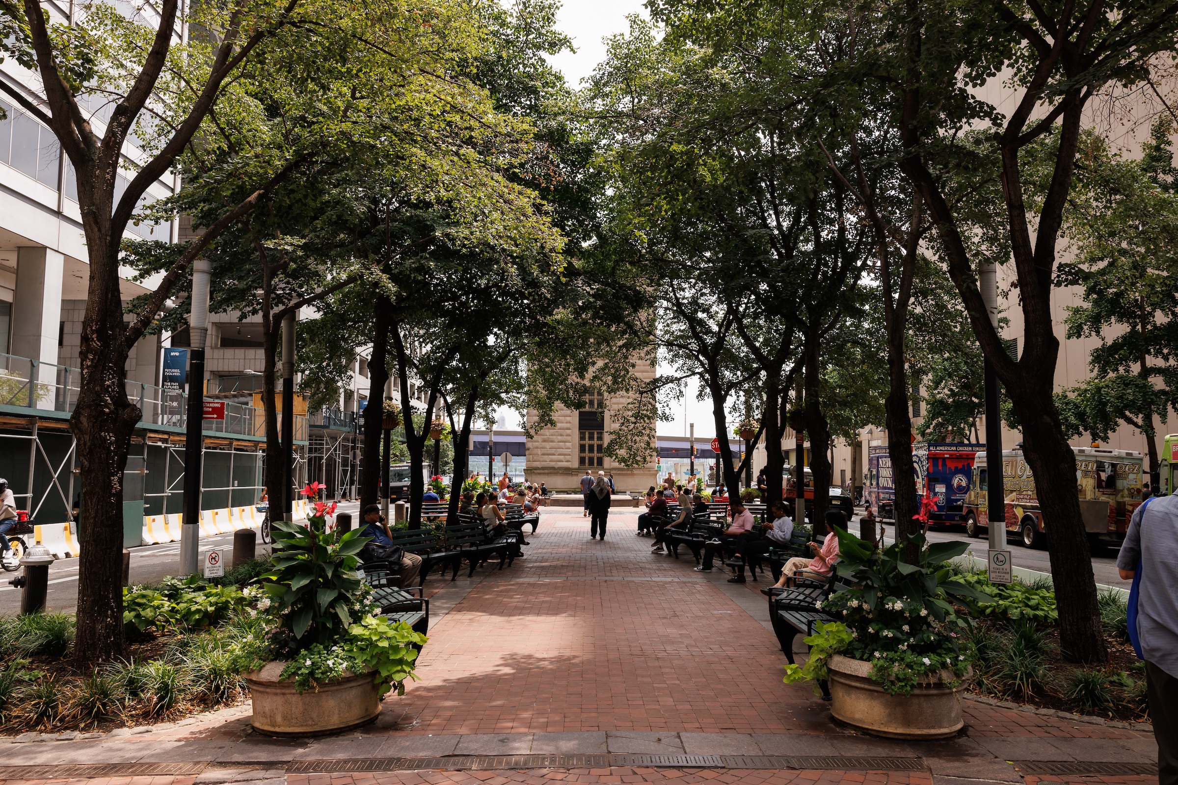 Old Slip Park Has a Brand New Look - Downtown Alliance