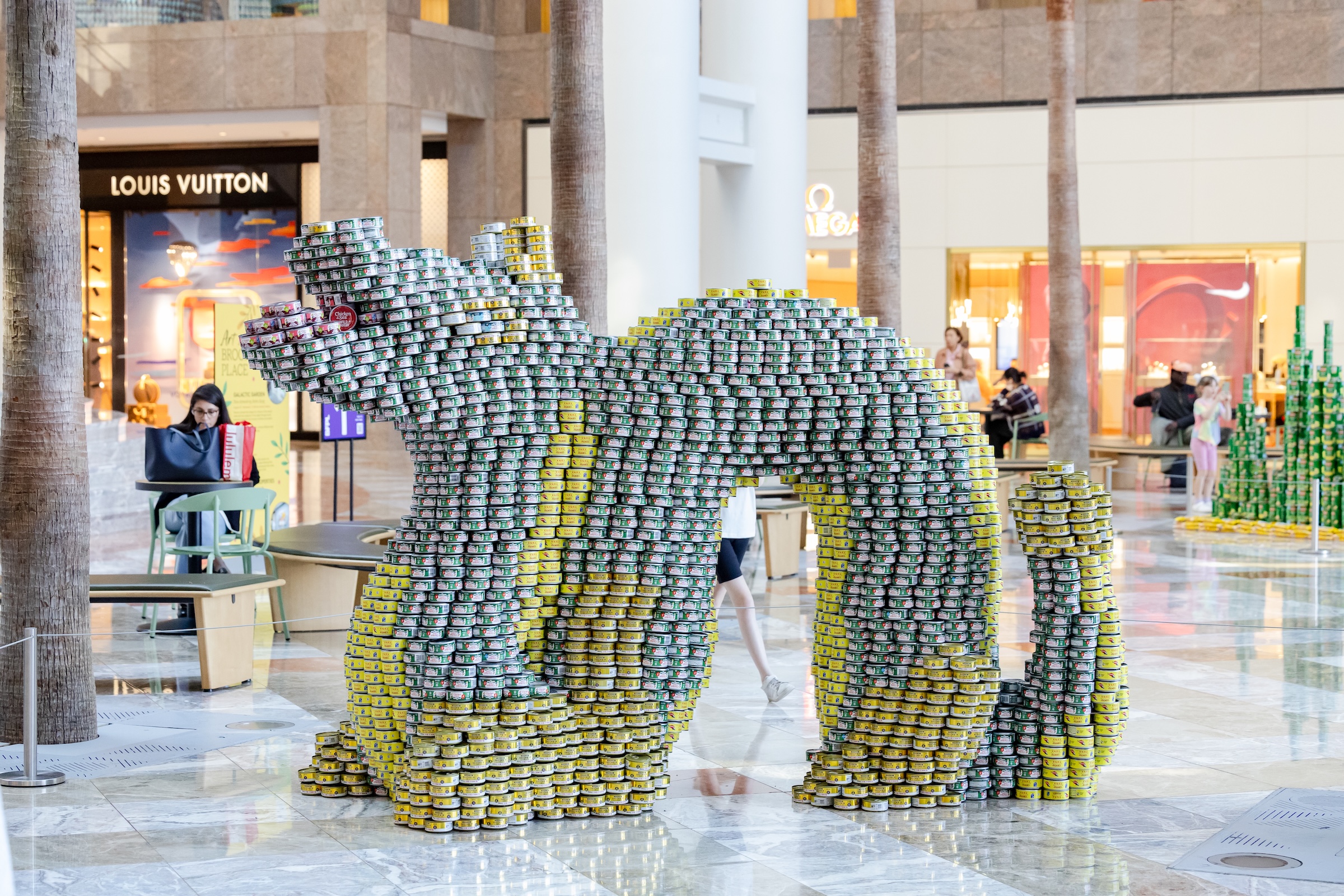 Canstruction Returns With Can-Made Labubus and Landmarks - Downtown ...